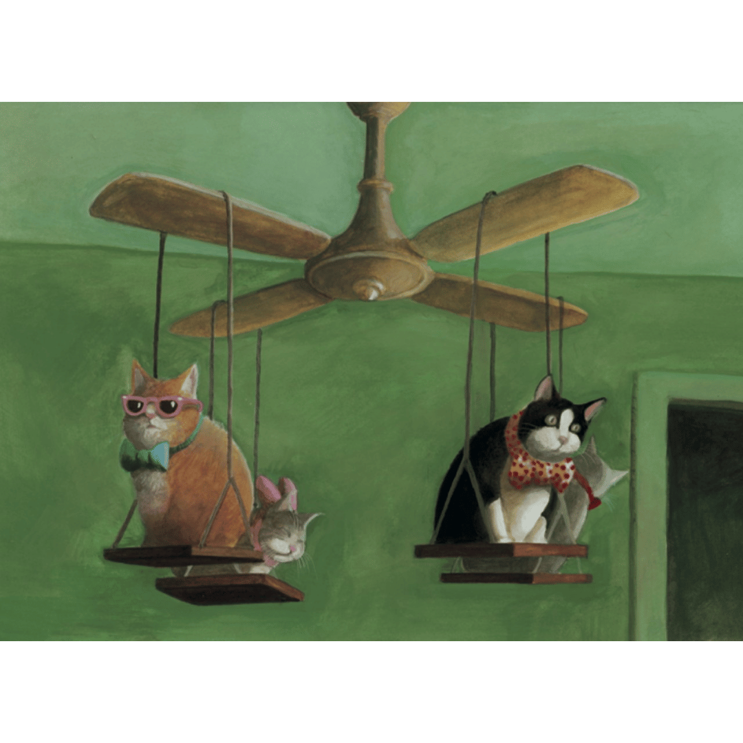Postcard "Fan" | Sir Mittens