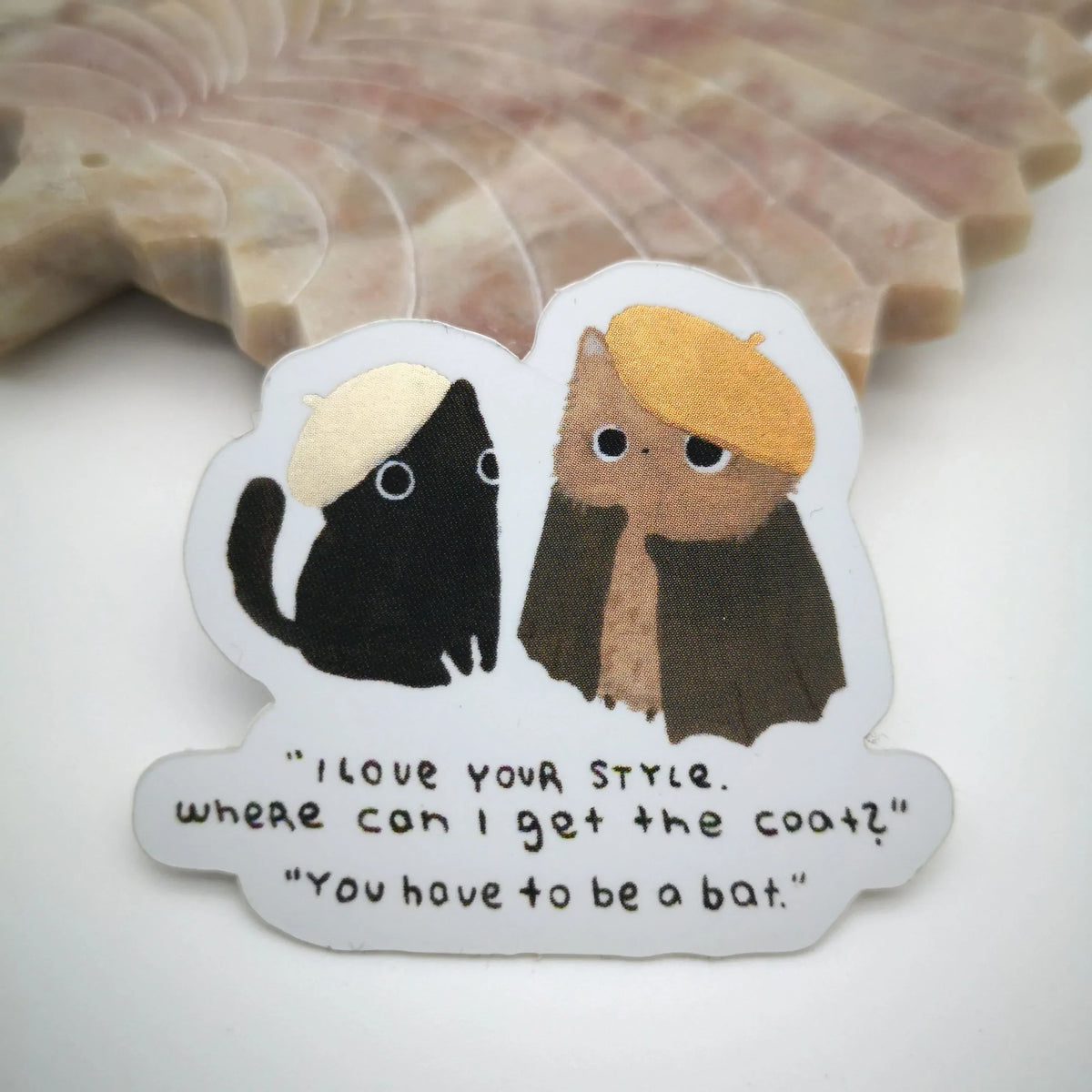 Goldsticker "I Love Your Style" | Sir Mittens