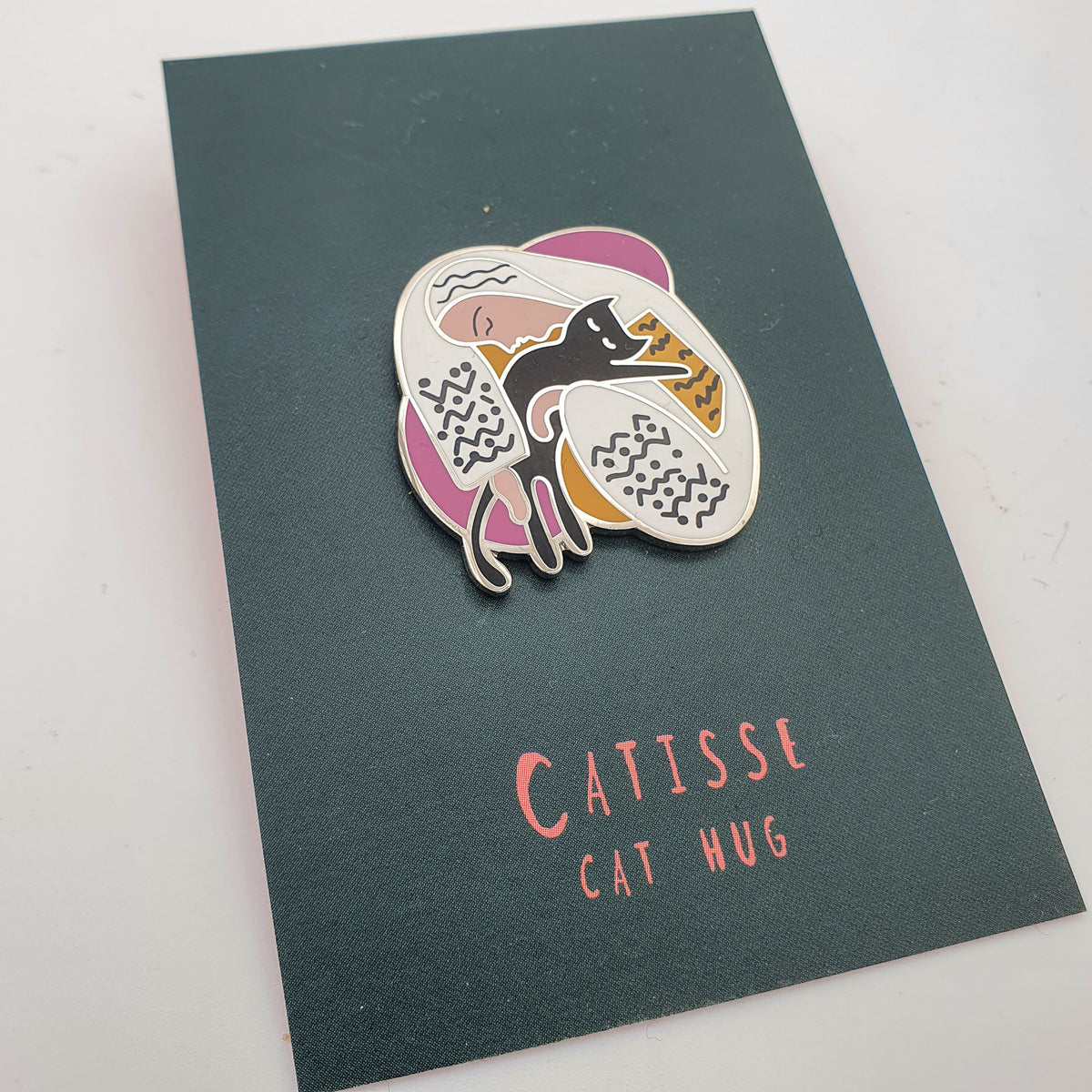 Enamel Pin "The Cat Hug" | Sir Mittens